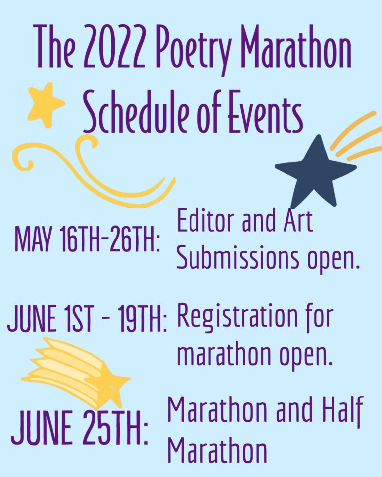 The Poetry Marathon – 24 Poems ~ 24 Hours